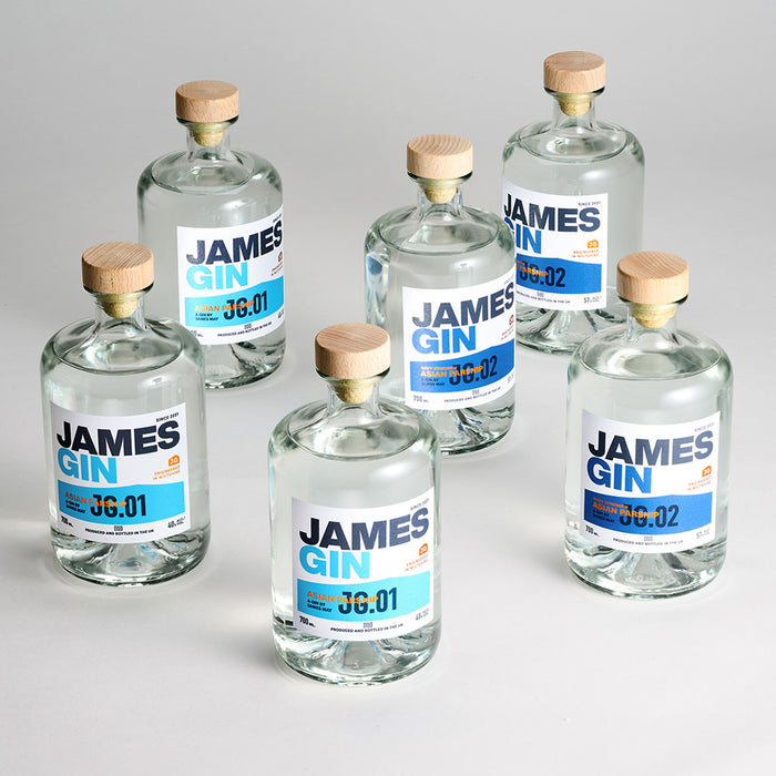 The Six Pack - Gin Box of 6 Bottles - James Gin AU